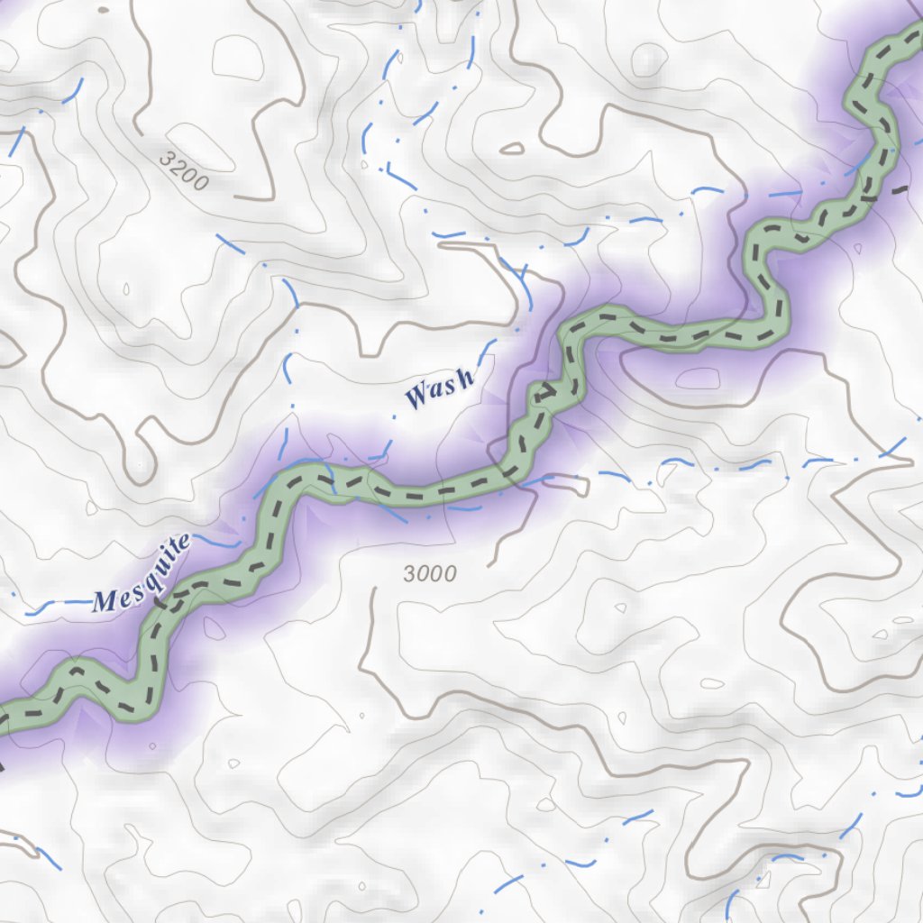 Mine Mountain, Arizona 7.5 Minute Topographic Map by Apogee Mapping ...