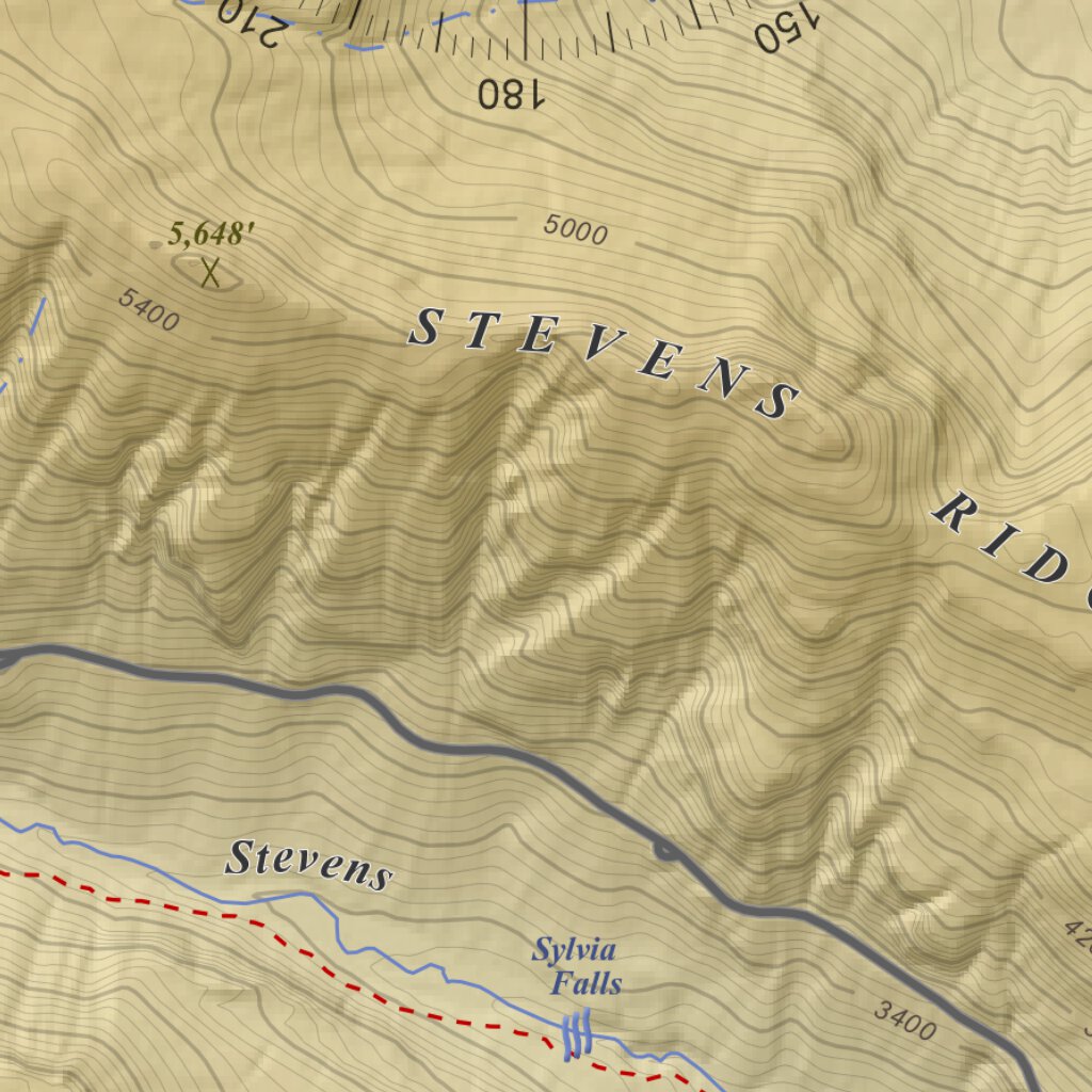 Mount Rainier East, Washington 7.5 Minute Topographic Map - Color ...