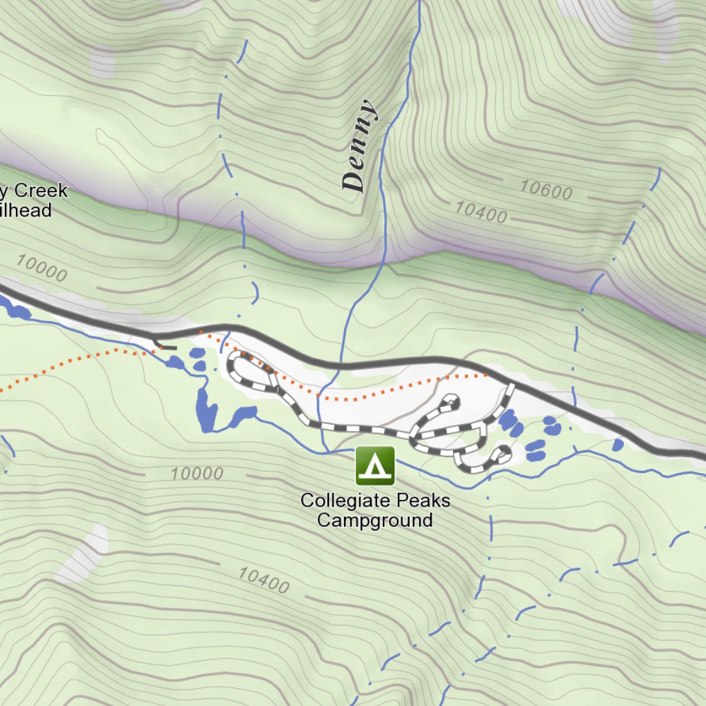 Mount Yale, Colorado 7.5 Minute Topographic Map by Apogee Mapping, Inc ...