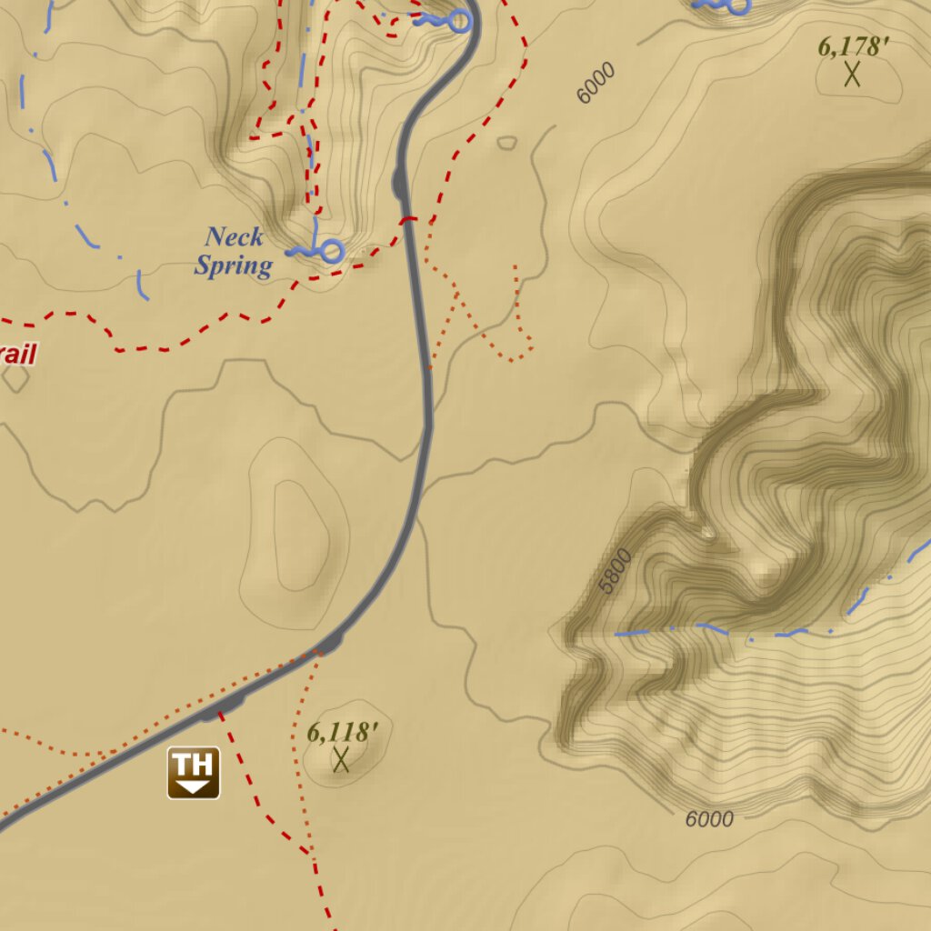 Musselman Arch, Utah 7.5 Minute Topographic Map - Color Hillshade by ...