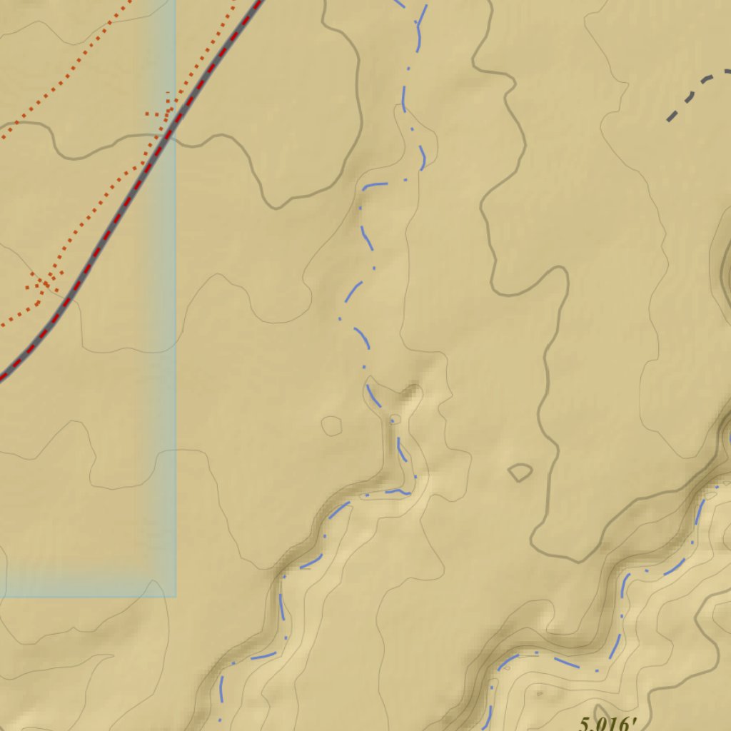 Red House Spring, Utah 7.5 Minute Topographic Map - Color Hillshade by ...