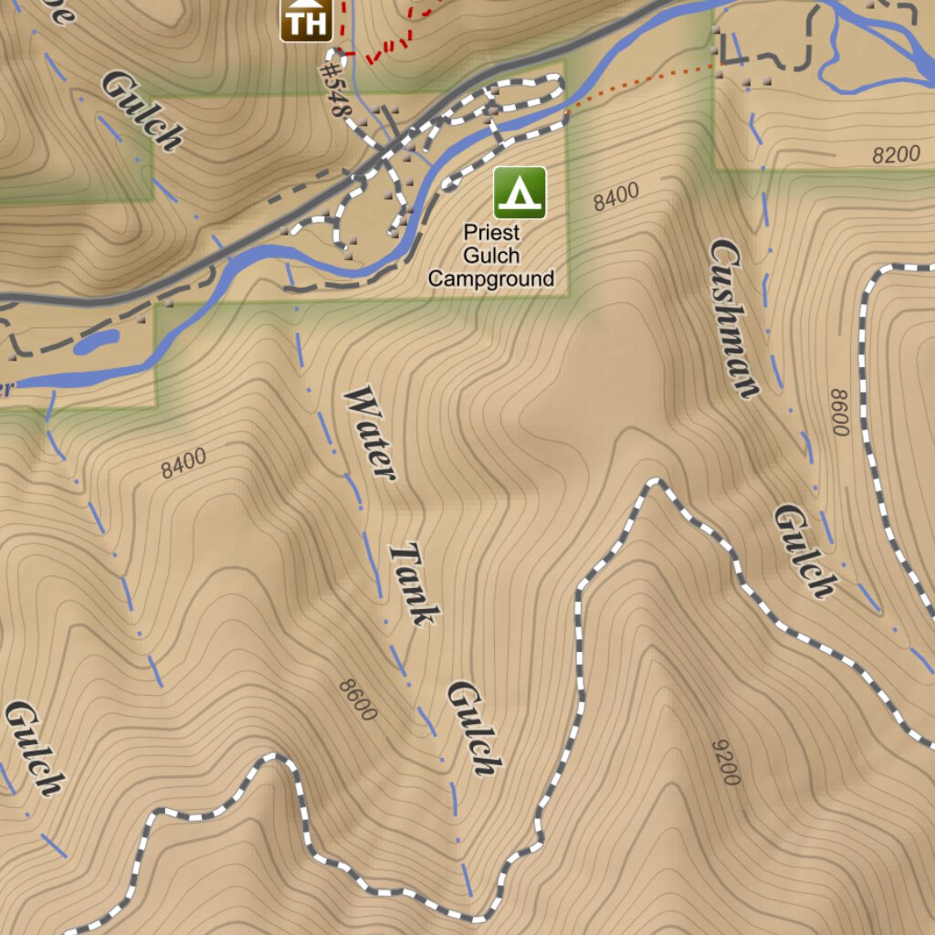 Wallace Ranch, Colorado 7.5 Minute Topographic Map - Color Hillshade by ...