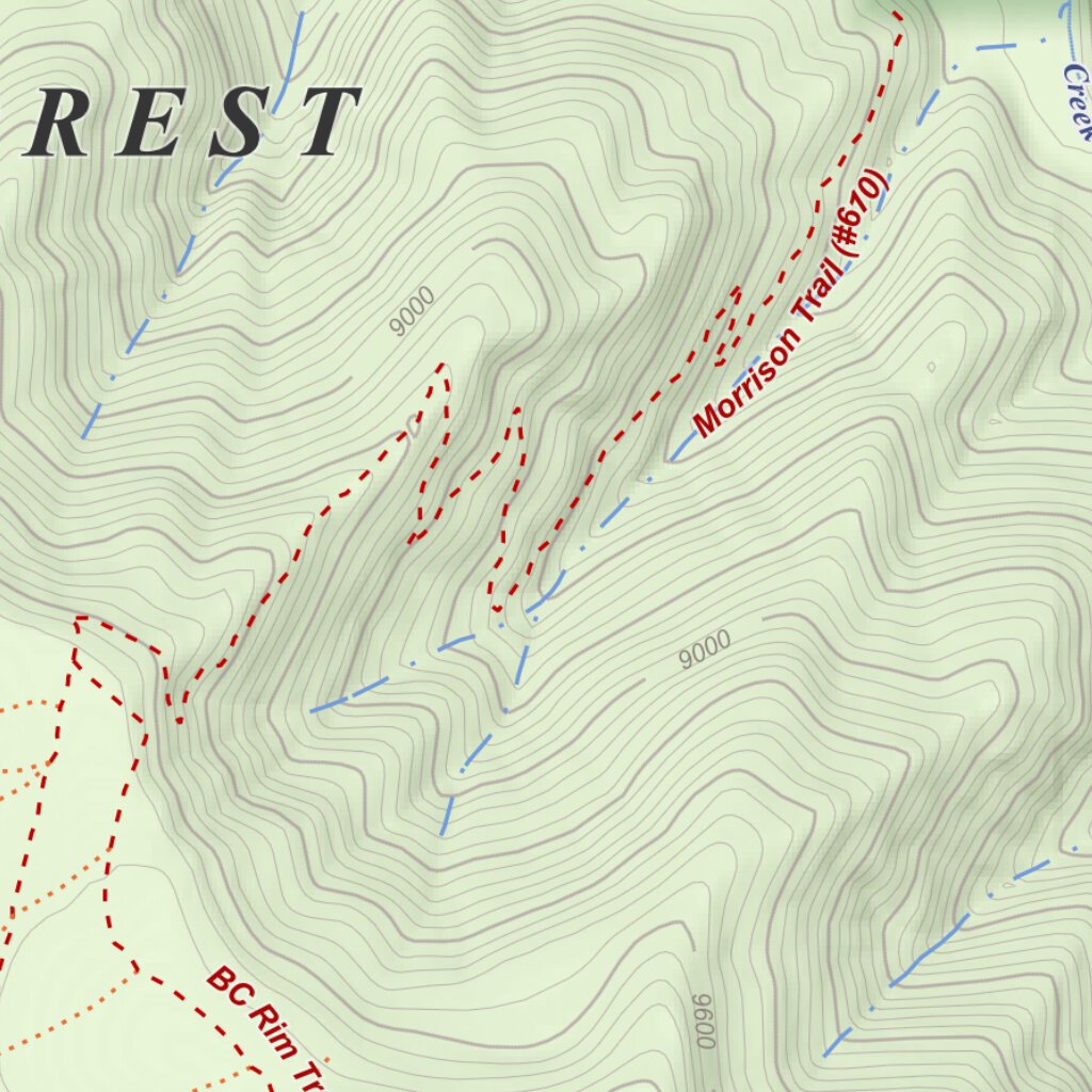 Wallace Ranch, Colorado 7.5 Minute Topographic Map by Apogee Mapping ...