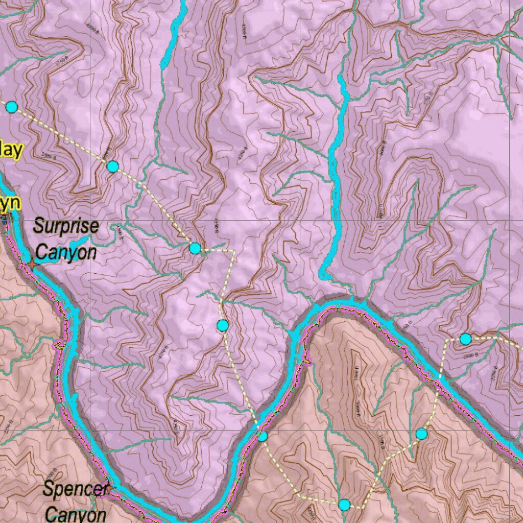 Arizona Unit 15A Mule Deer Hybrid Map by Arizona HuntData LLC | Avenza Maps