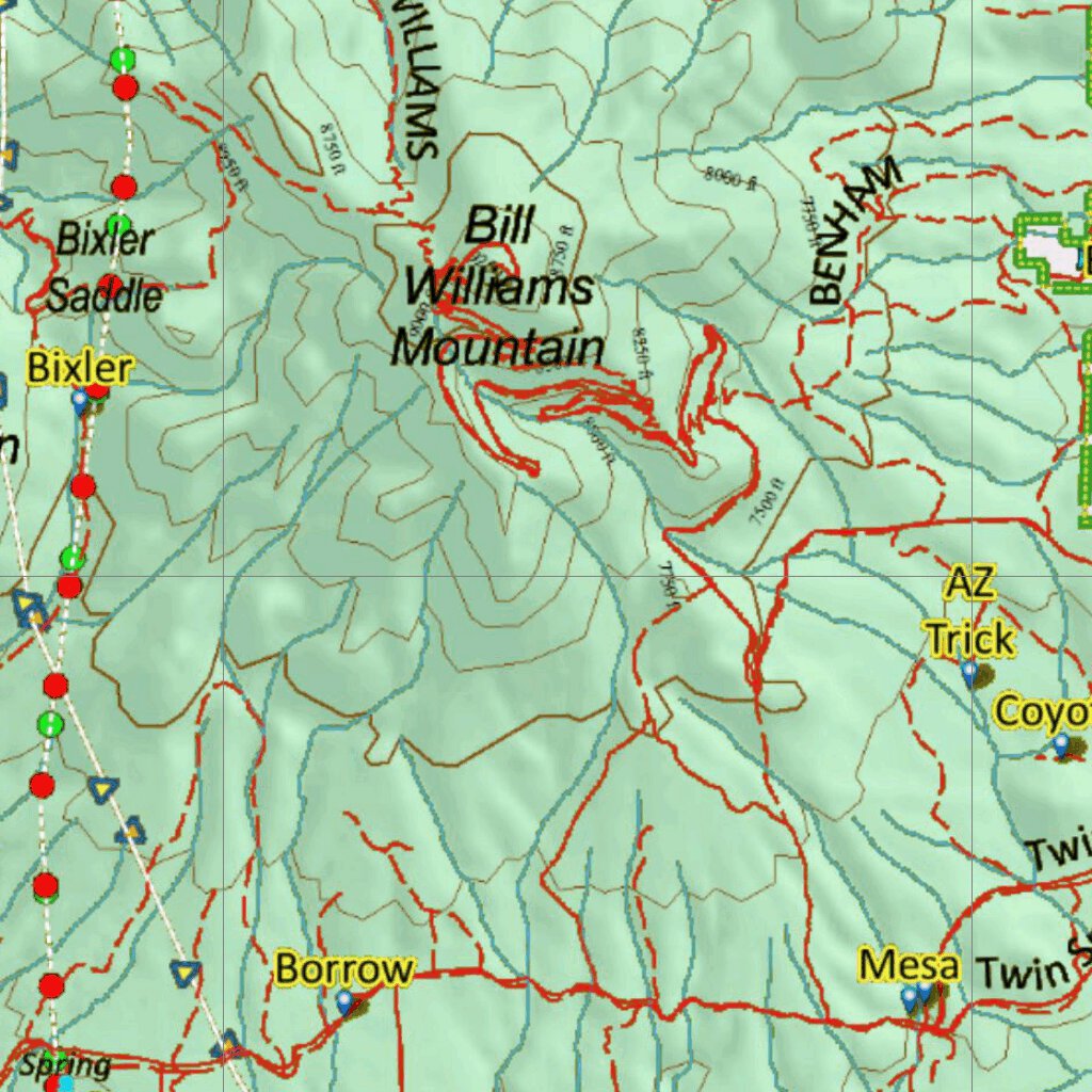 Arizona Unit 8 Mule Deer Hybrid Map by Arizona HuntData LLC | Avenza Maps