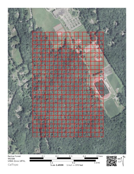 Joel Barlow Forest Map by Aspetuck Land Trust | Avenza Maps