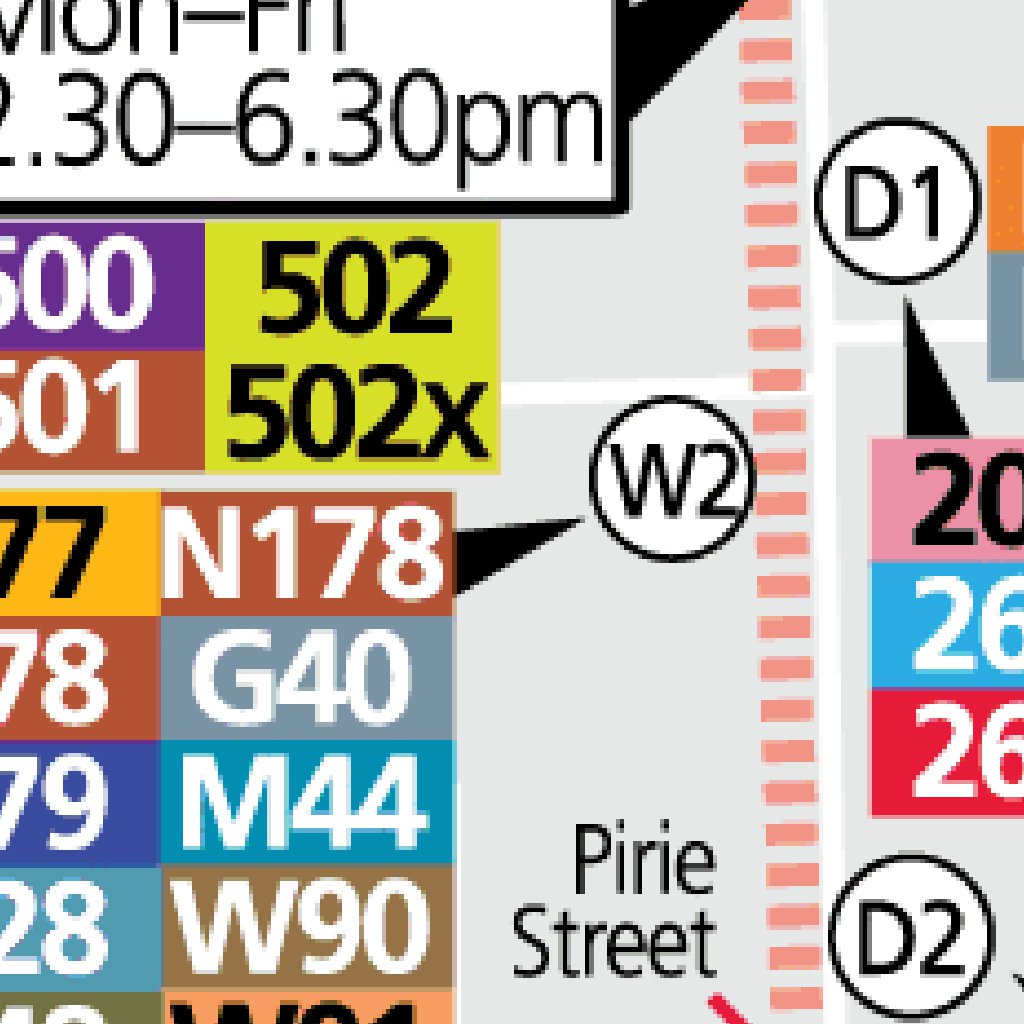 Adelaide, Australia Downtown Core Transit Map by Avenza Systems Inc ...