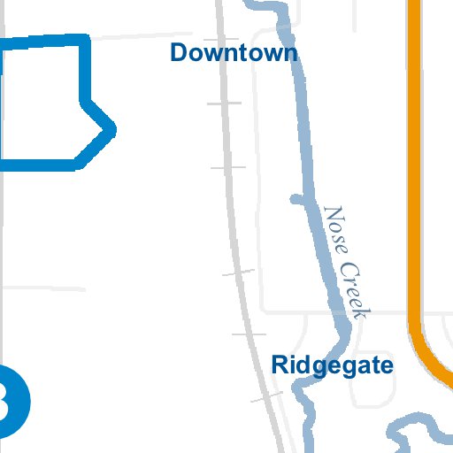 Airdrie AB Transit Map by Avenza Systems Inc. | Avenza Maps