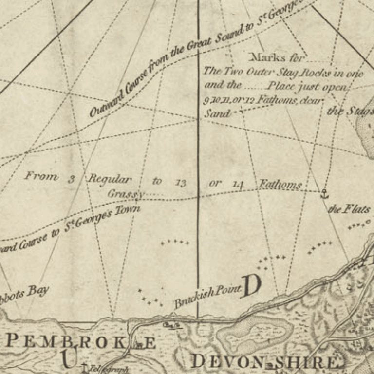 Bermuda Historical Map by Avenza Systems Inc. | Avenza Maps