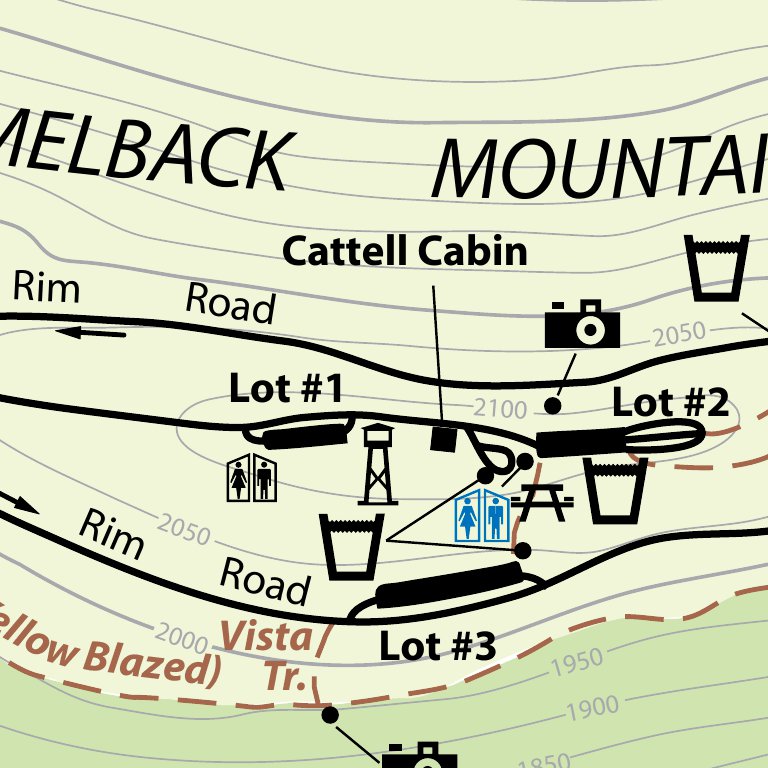 Big Pocono State Park Map by Avenza Systems Inc. | Avenza Maps