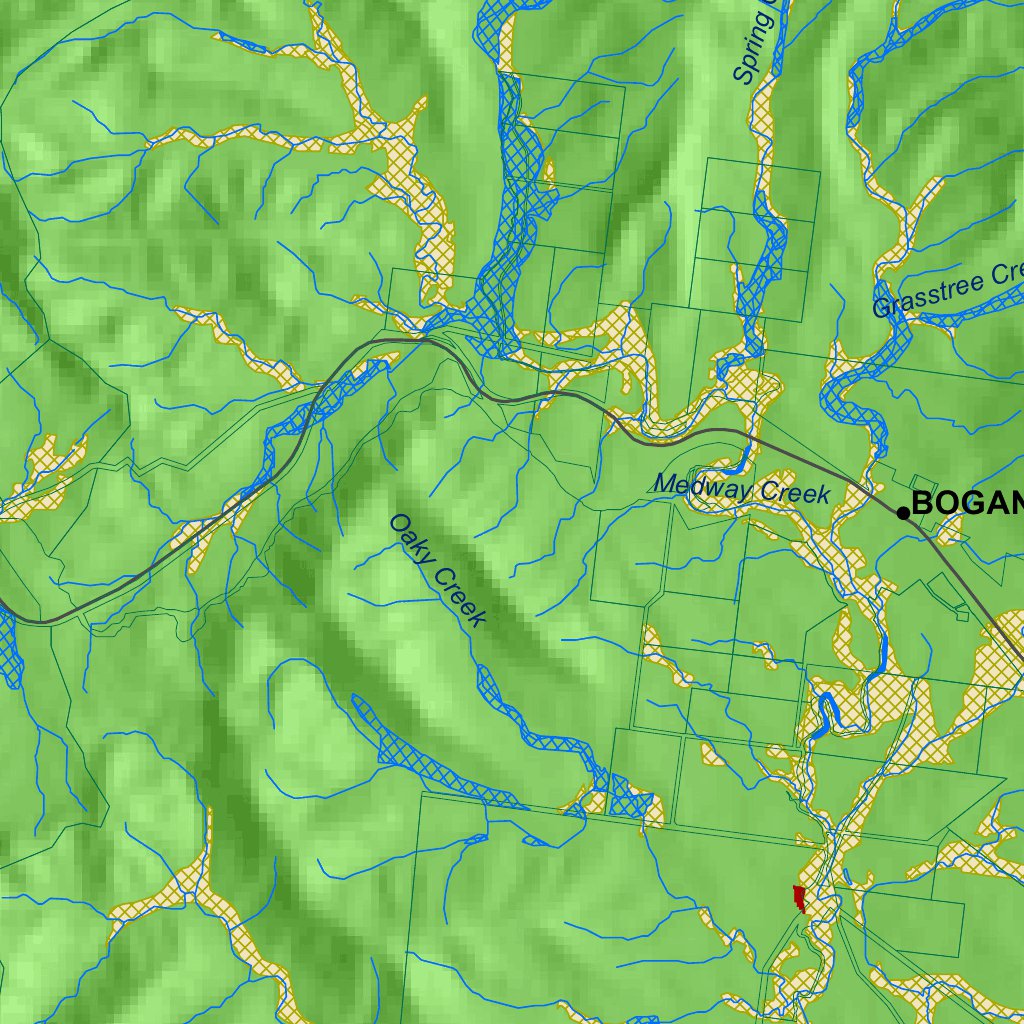 Bogantungan Map by Avenza Systems Inc. | Avenza Maps