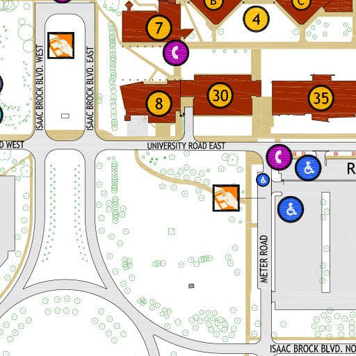 Brock University Campus Map by Avenza Systems Inc. | Avenza Maps