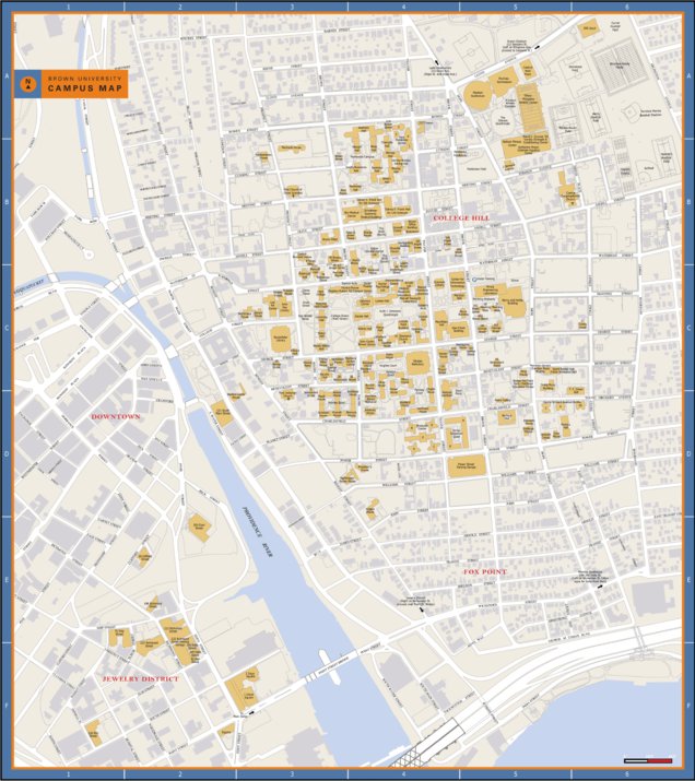 Brown University Map by Avenza Systems Inc. | Avenza Maps