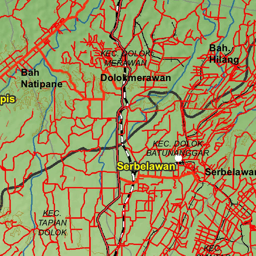 C03: Deli Serdang Town Map by Avenza Systems Inc. | Avenza Maps