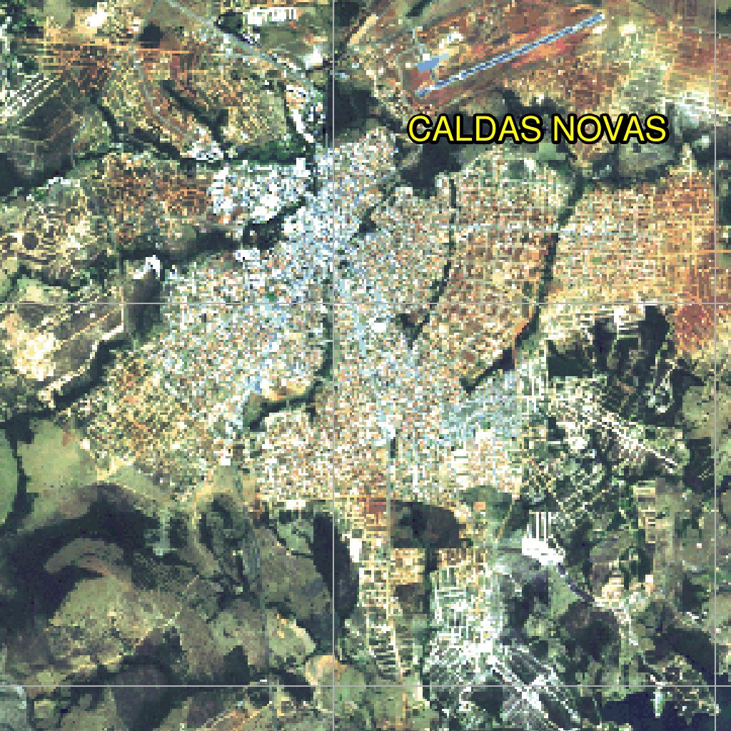 Caldas Novas – 2375 Map by Avenza Systems Inc. | Avenza Maps