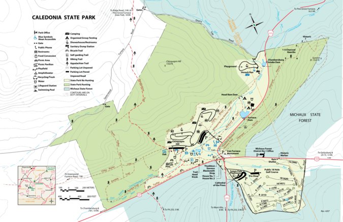 Caledonia State Park Map by Avenza Systems Inc. | Avenza Maps