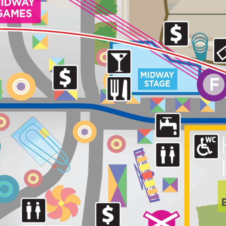 Canadian National Exhibition Map by Avenza Systems Inc. | Avenza Maps