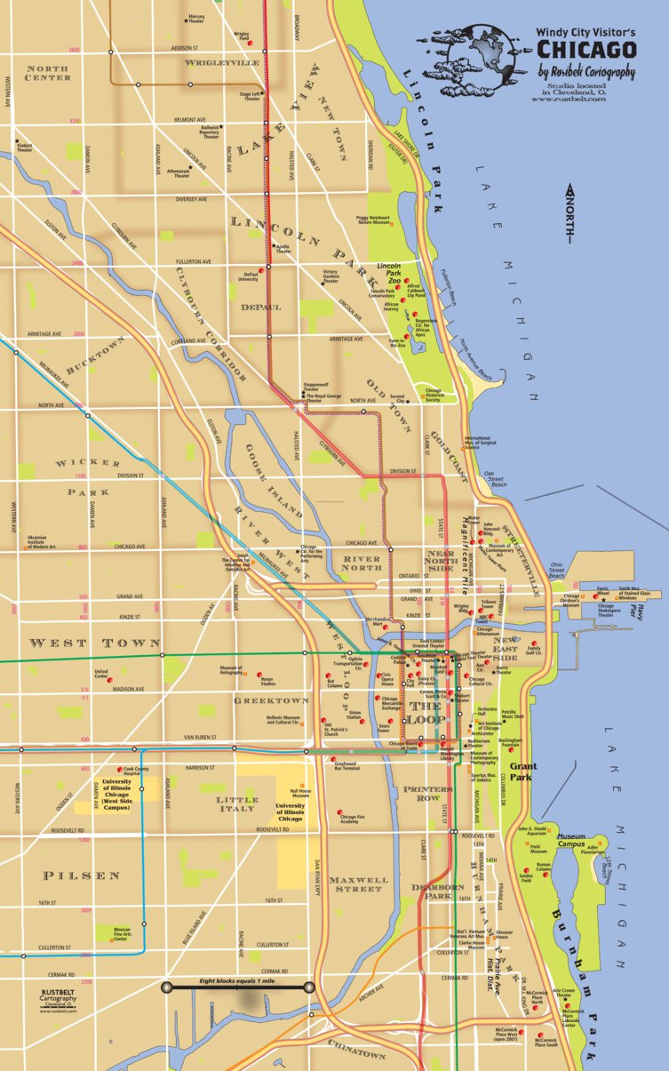 Chicago Map by Avenza Systems Inc. | Avenza Maps