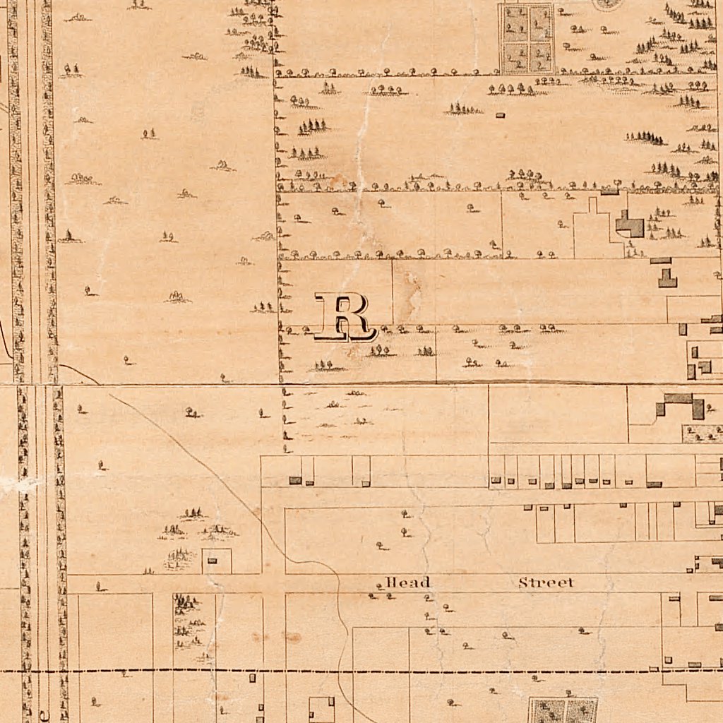 City and Liberties of Toronto - 1842 Map by Avenza Systems Inc ...