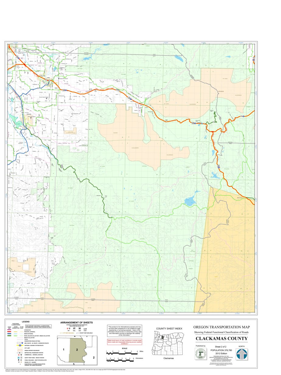 Clackamas County Sheet 2 Map by Avenza Systems Inc. | Avenza Maps