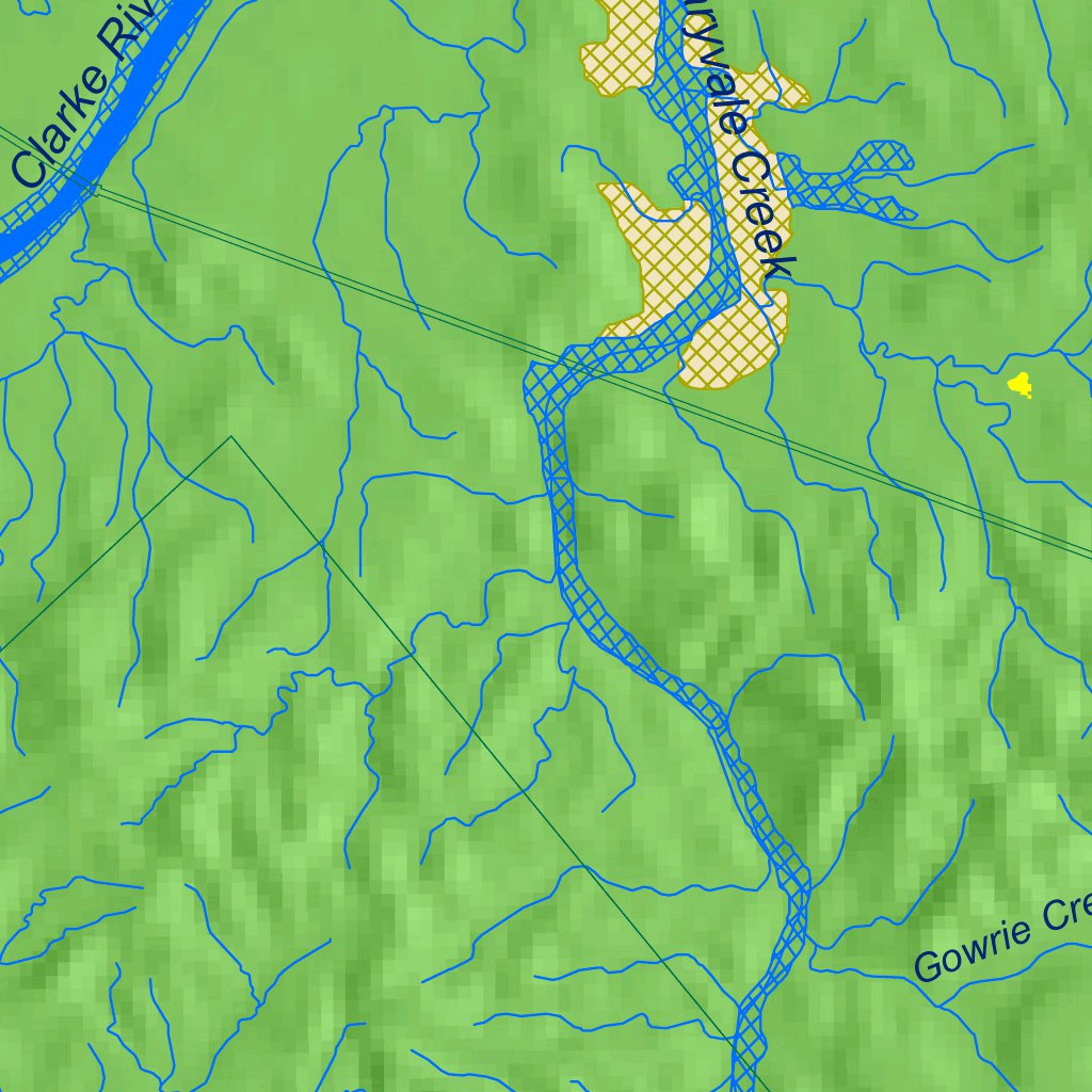 Clarke River Map by Avenza Systems Inc. | Avenza Maps