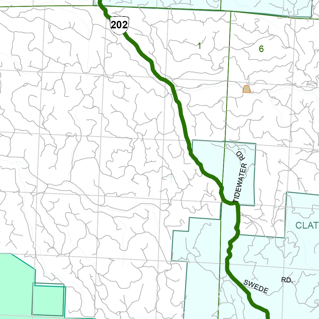 Clatsop County Sheet 1 Map by Avenza Systems Inc. | Avenza Maps