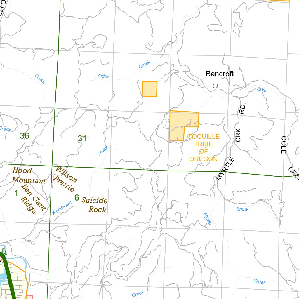 Coos County Sheet 3 Map by Avenza Systems Inc. | Avenza Maps