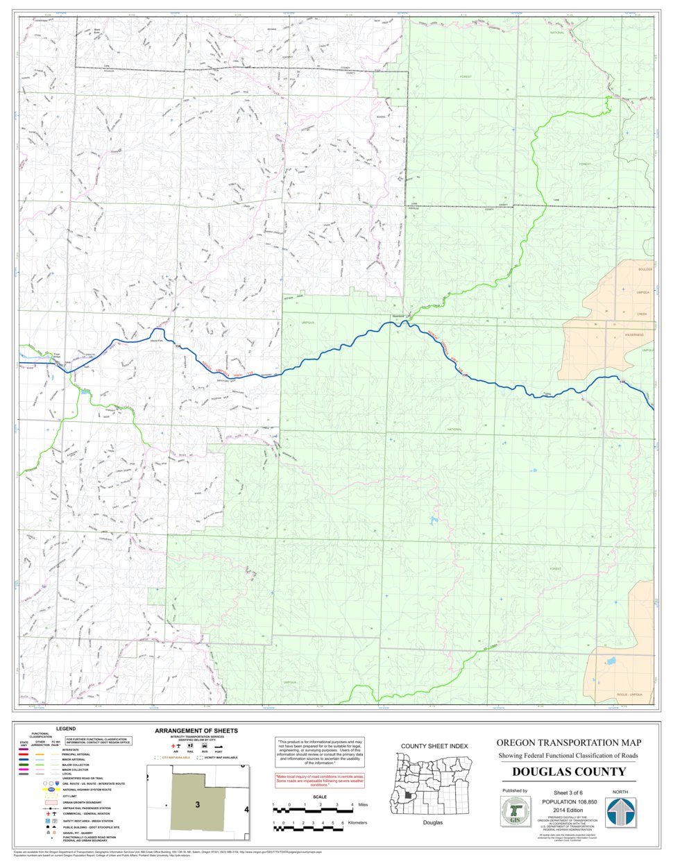 Douglas County Sheet 3 Map by Avenza Systems Inc. | Avenza Maps