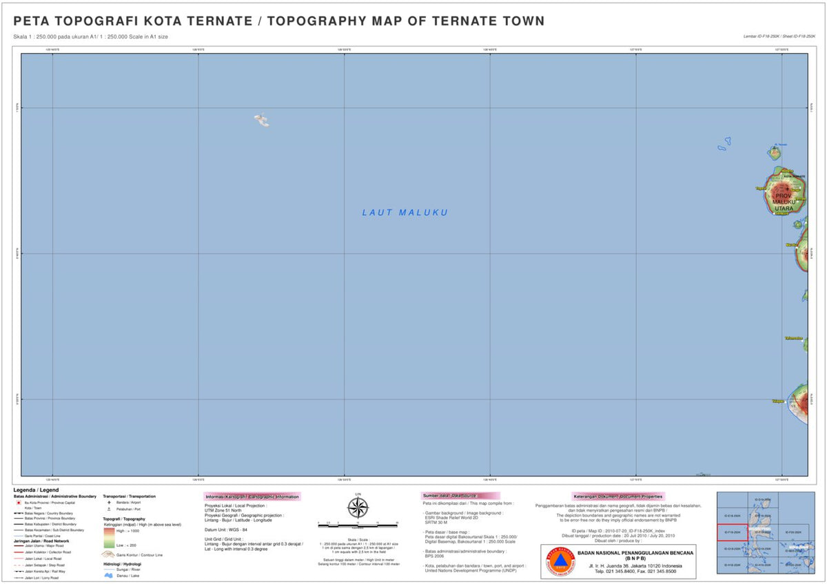 F18: Ternate Town Map by Avenza Systems Inc. | Avenza Maps