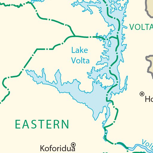 Ghana Administration Map by Avenza Systems Inc. | Avenza Maps