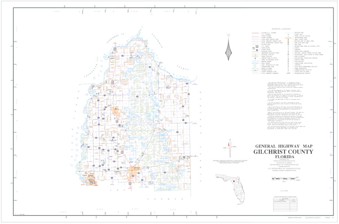 Gilchrist Map by Avenza Systems Inc. | Avenza Maps