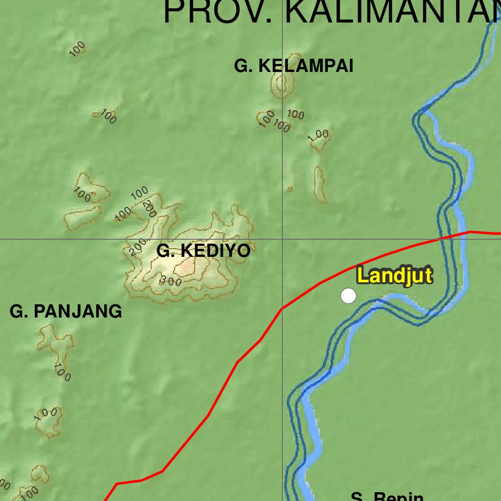 I09: Ketapang District Map by Avenza Systems Inc. | Avenza Maps