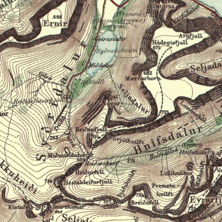 Iceland 1:100 Sheet - 011 Map by Avenza Systems Inc. | Avenza Maps