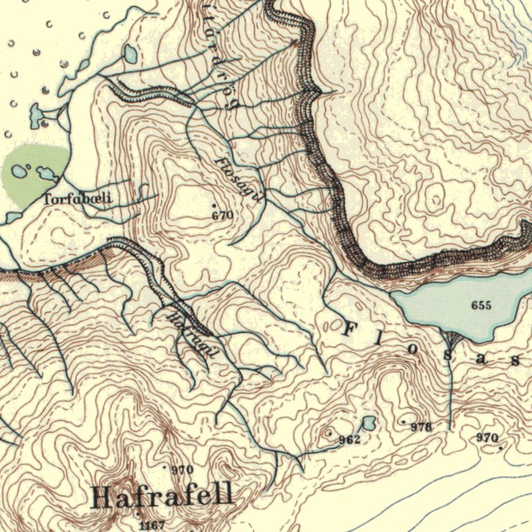 Iceland 1:100 Sheet - 045 Map by Avenza Systems Inc. | Avenza Maps