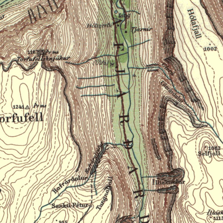Iceland 1:100 Sheet - 064 Map by Avenza Systems Inc. | Avenza Maps