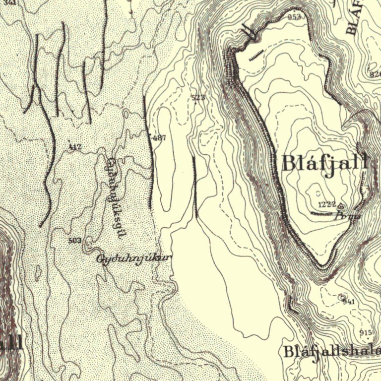 Iceland 1:100 Sheet - 083 Map by Avenza Systems Inc. | Avenza Maps