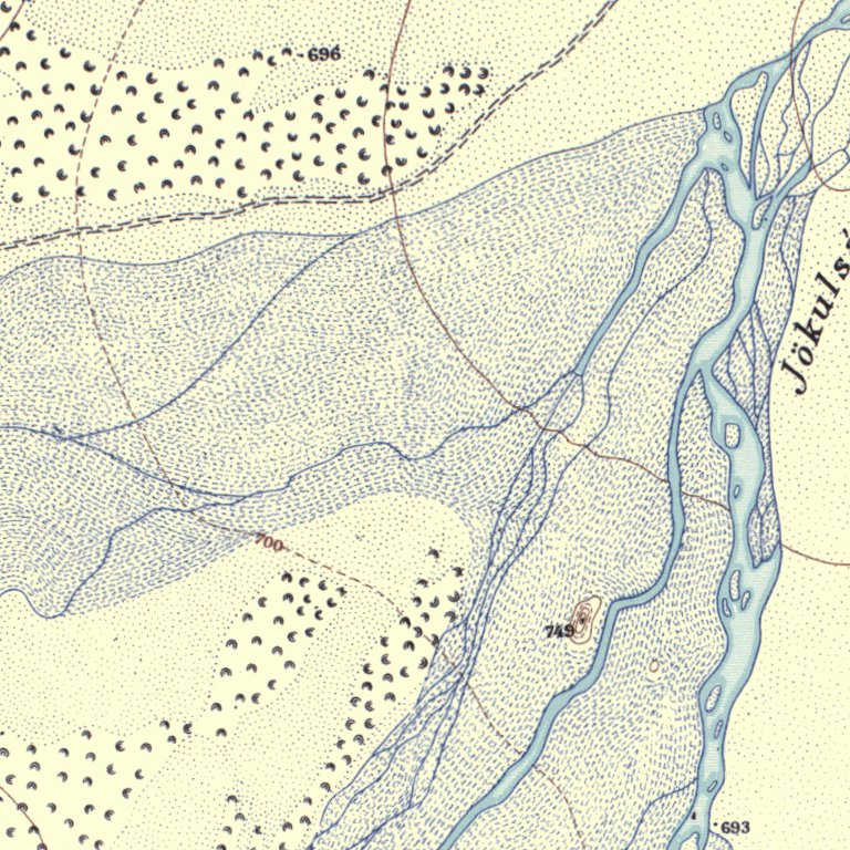 Iceland 1:100 Sheet - 085 Map by Avenza Systems Inc. | Avenza Maps
