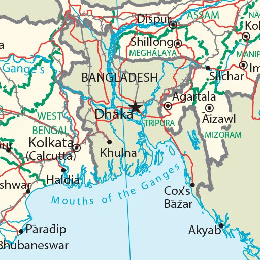 India Transportation Map by Avenza Systems Inc. | Avenza Maps