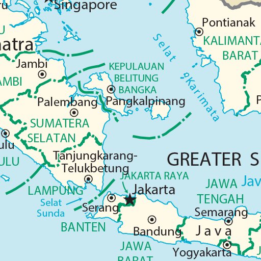 Indonesia Adminstration Map by Avenza Systems Inc. | Avenza Maps