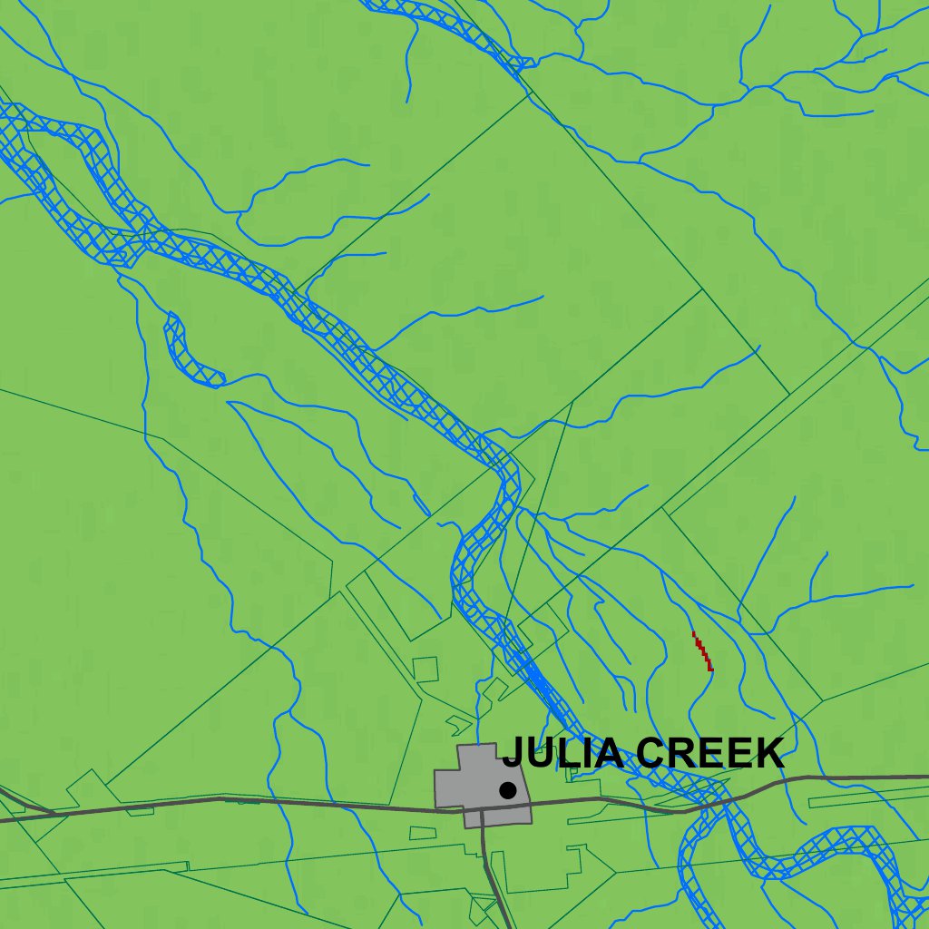 Julia Creek Map by Avenza Systems Inc. | Avenza Maps