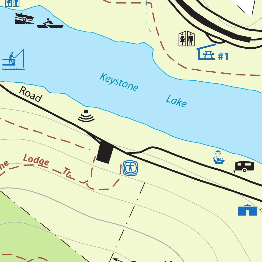 Keystone State Park Map by Avenza Systems Inc. | Avenza Maps
