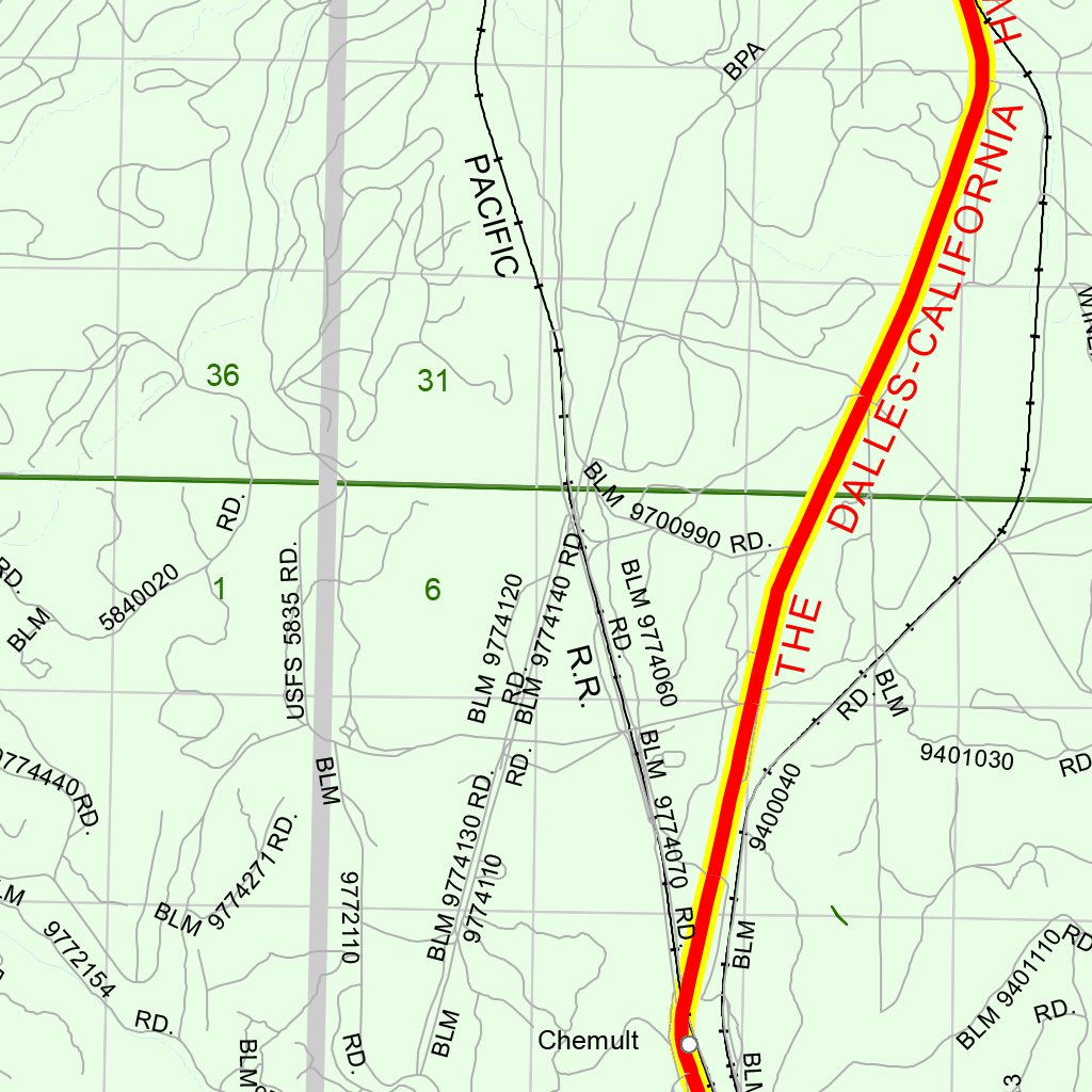 Klamath County Sheet 1 Map by Avenza Systems Inc. | Avenza Maps
