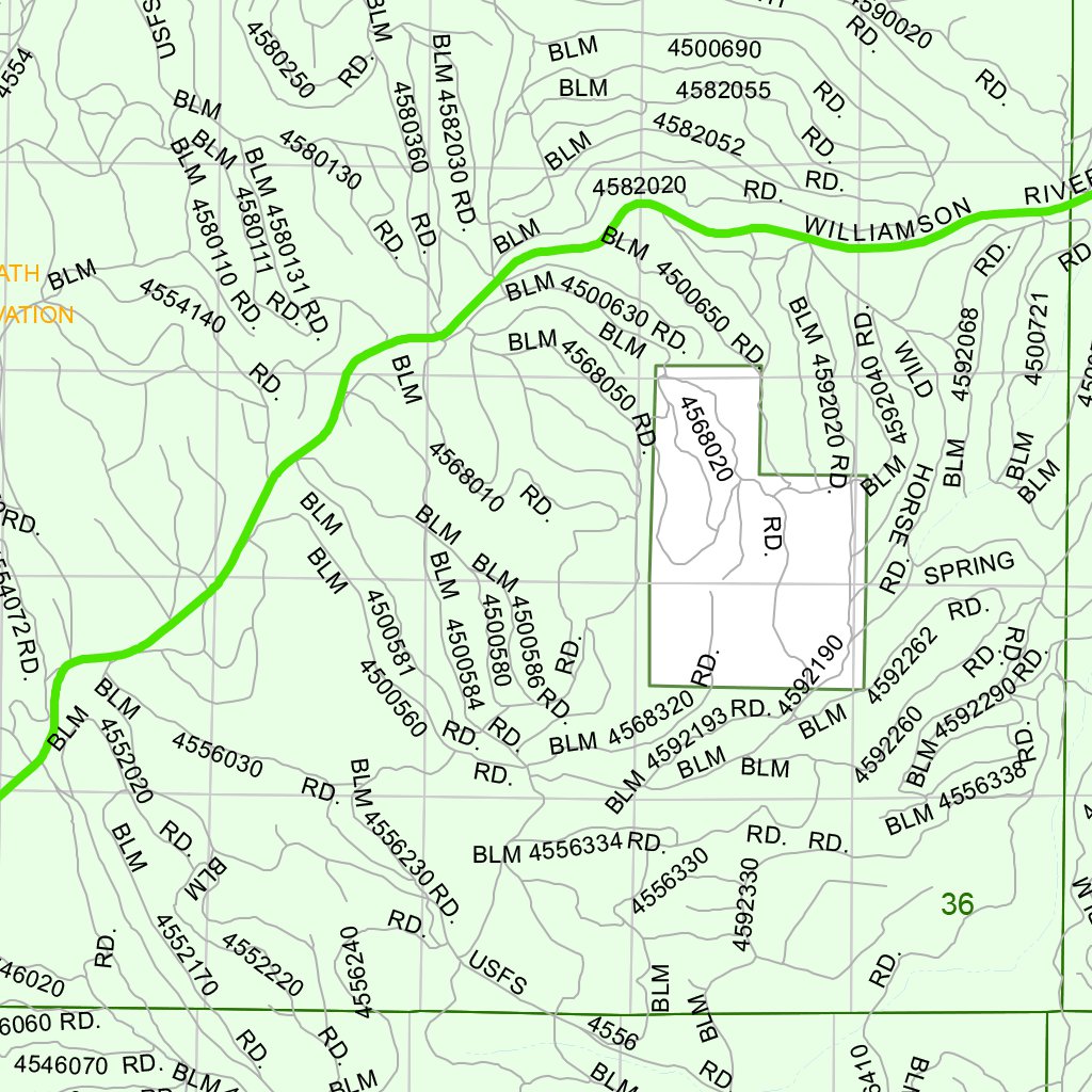 Klamath County Sheet 4 Map by Avenza Systems Inc. | Avenza Maps