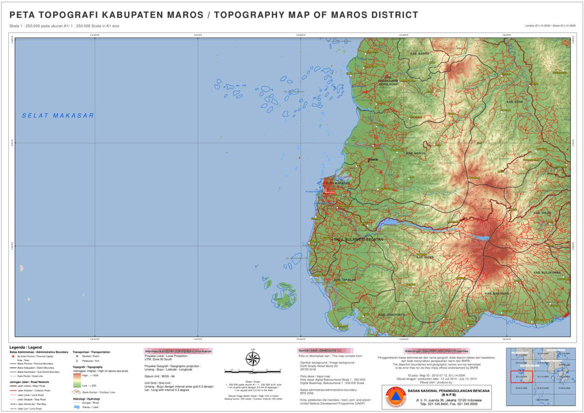 L14: Maros District Map by Avenza Systems Inc. | Avenza Maps
