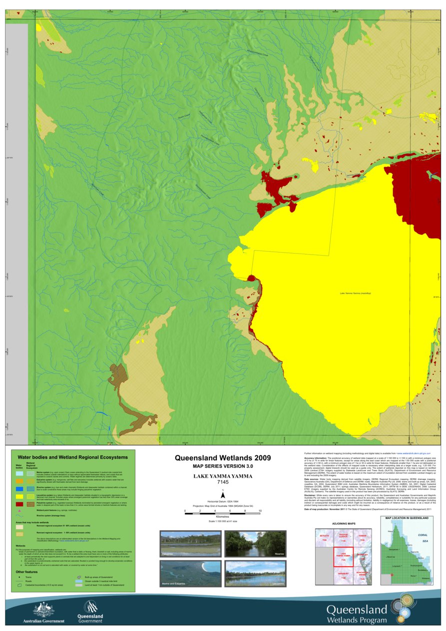 Lake Yamma Yamma Map by Avenza Systems Inc. | Avenza Maps