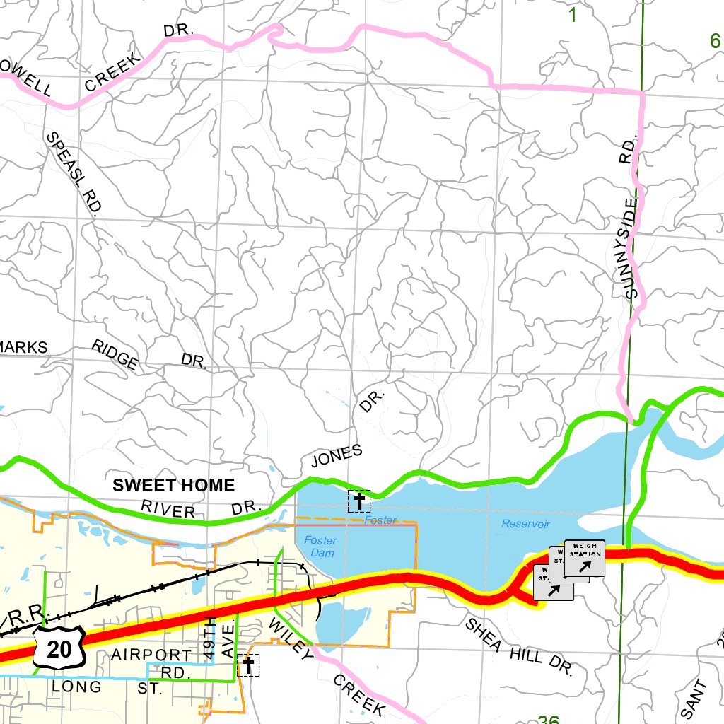 Linn County Sheet 2 Map by Avenza Systems Inc. | Avenza Maps
