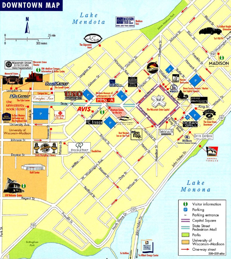 Madison Downtown Map by Avenza Systems Inc. | Avenza Maps