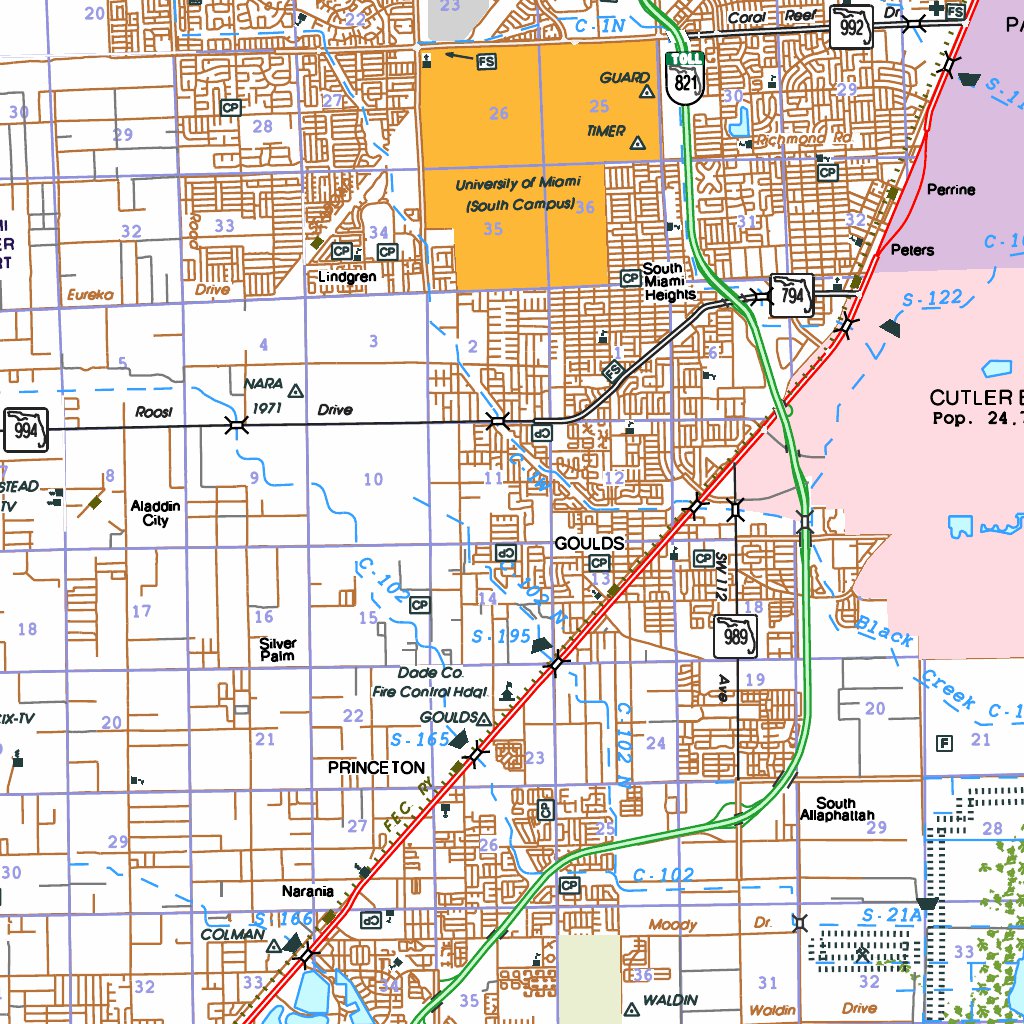 Miami-Dade Map by Avenza Systems Inc. | Avenza Maps