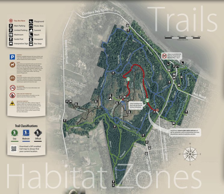Mount Douglas Park Map by Avenza Systems Inc. | Avenza Maps