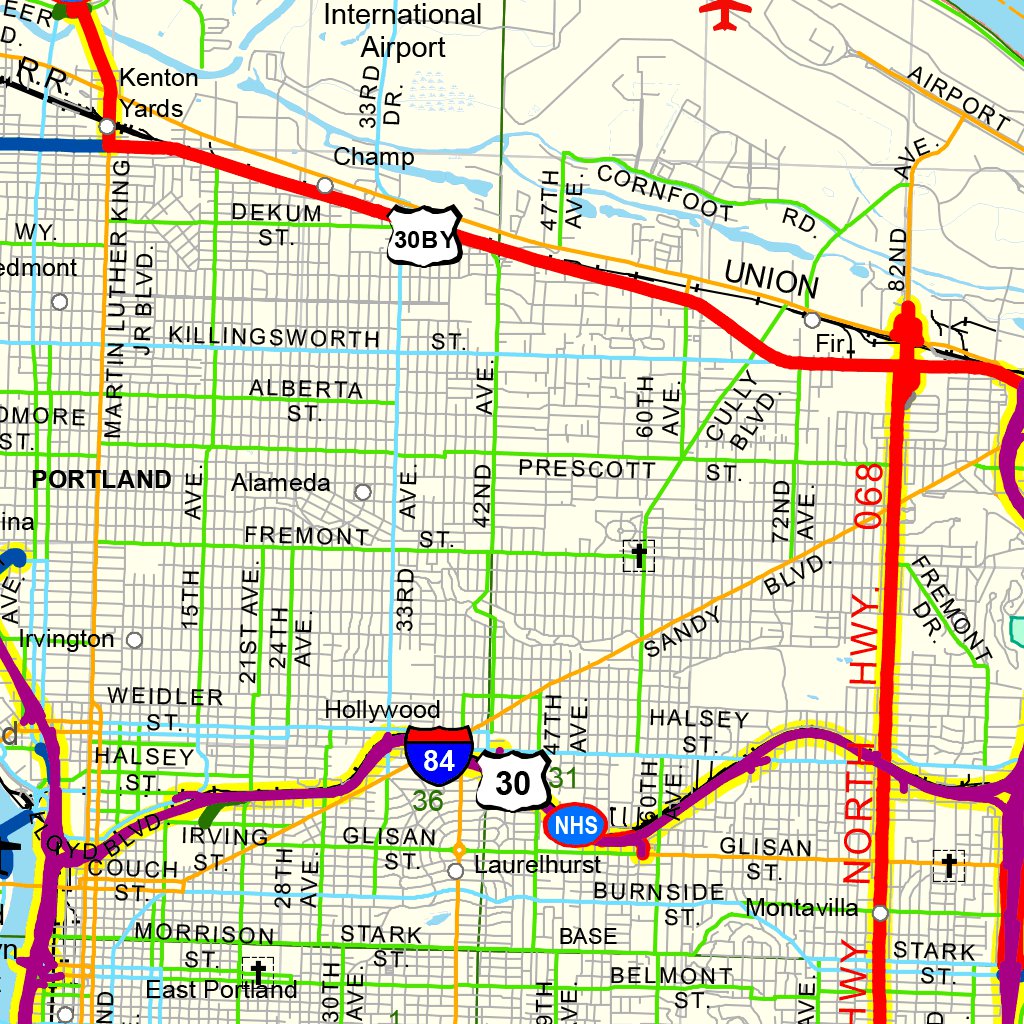 Multnomah County Sheet 1 Map by Avenza Systems Inc. | Avenza Maps